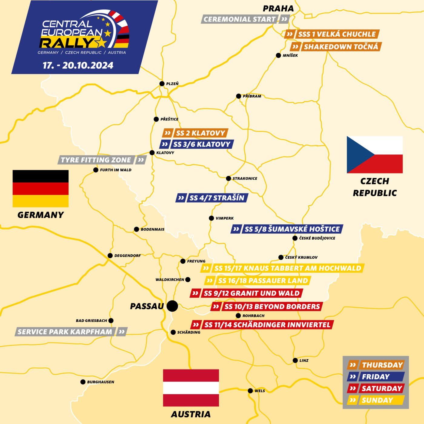 CENTRAL EUROPEAN RALLY 2024 | Heimat Trails
